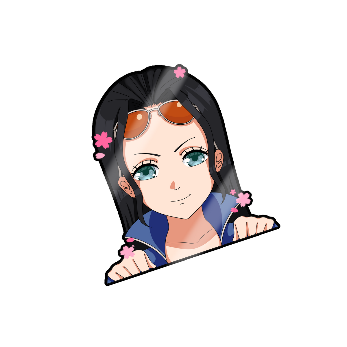 Holographic Nico Robin Sticker – ElinKyaa